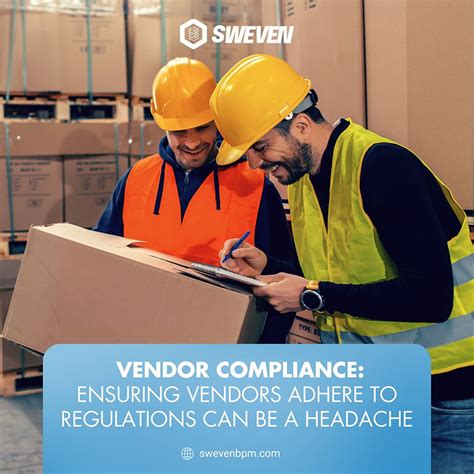 Mastering Vendor Compliance A Comprehensive Guide For Businesses Sweven Marketplace