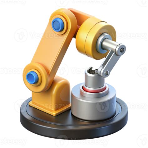 Impressive Artistic A Robotic Arm Assembling A Microchip Precise Movements Factory Setting