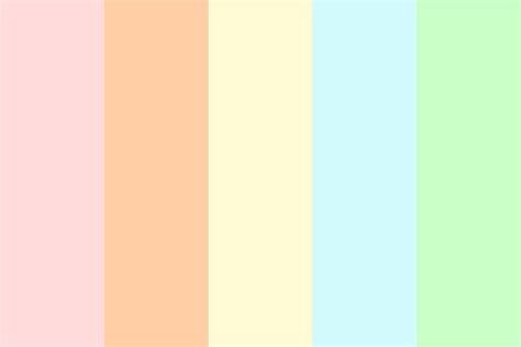 Aesthetic Pastel Color Palette