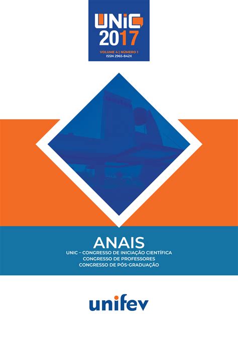 V 4 N 1 2017 Anais Do Unic Congresso De Iniciação Científica Congresso De Professores E