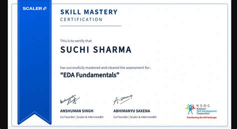 Edafundamentals Certification Eda Scaler Dataanalysis