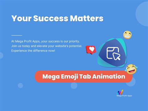 Mega Emoji Tab Animation Wix App Market Wix Com