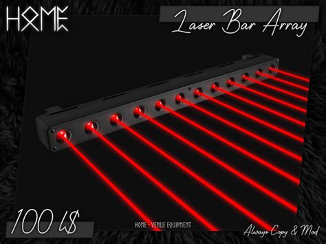 Second Life Marketplace Home Laser Bar Array