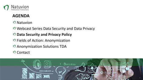 Gdpr Compliant Data Anonymization Pseudonymization Pptx