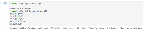plot not displayed instead text output canvas toolbar toolbar