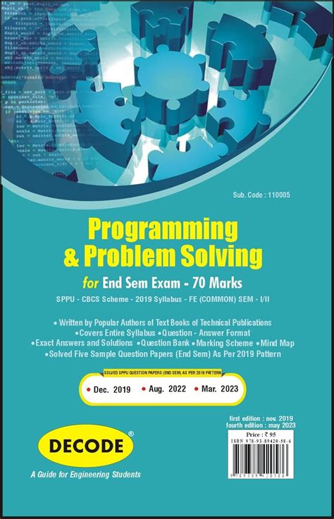 DECODE Programming Problem Solving END SEM EXAM For SPPU 15 Course