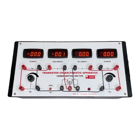 Digital Transistor Characteristics Apparatus Jaysee