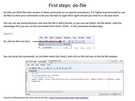 Stata Tutorial Pdf Operating Systems Computer Software And Applications