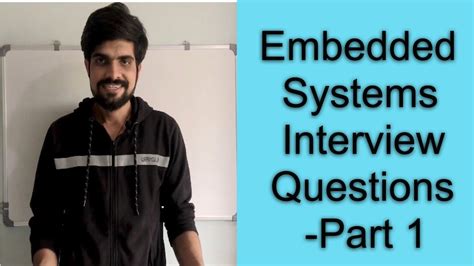Interview Questions For Embedded Software Developers Part 1 Youtube