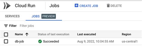 Creating Alloydb Database With Cloud Run Job Google Codelabs