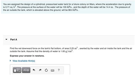 Solved You Are Assigned The Design Of A Cylindrical Chegg