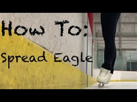 Figure Skating Tricks Spread Eagle Youtube