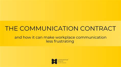 The Communication Contract Generative Communication