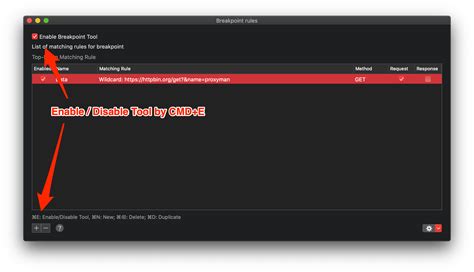 Add Feature Toggle For Breakpoint Tool · Issue 667 · Proxymanapp