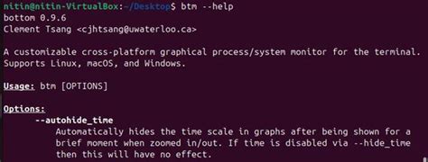 How To Install And Use Bottom On Linux Geeksforgeeks