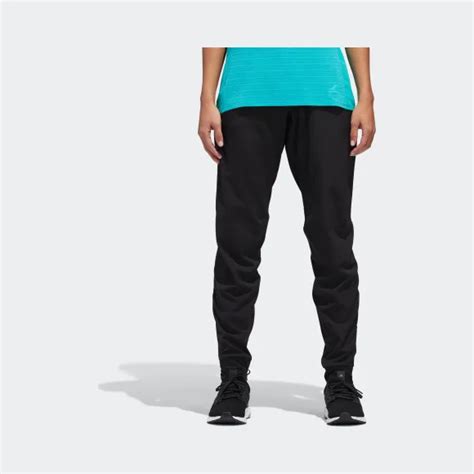 阿迪达斯 Adidas 运动表现 黑 女士 TKO PANTS W 跑步长裤 CW5773 小迈步海淘品牌官网