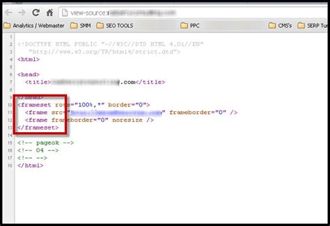 An IFrame Is A Window Google Cant Open SEO Tip Benson SEO