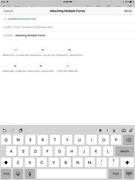 Ios 9 Now Allows You To Attach Multiple Files Formconnections