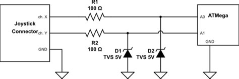 Atmega Analog Input Of Atmega328pb Keeps Dying Electrical
