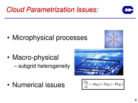 Ppt Numerical Weather Prediction Parametrization Of Diabatic Processes Clouds 1 Cloud
