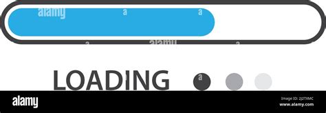 Loading Indicator Icon Vector Flat Design Stock Vector Image And Art Alamy