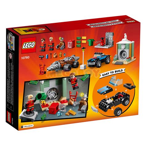 ЛЕГО 10760 купить, LEGO® Juniors - “Подрывашкин грабит банк” купить