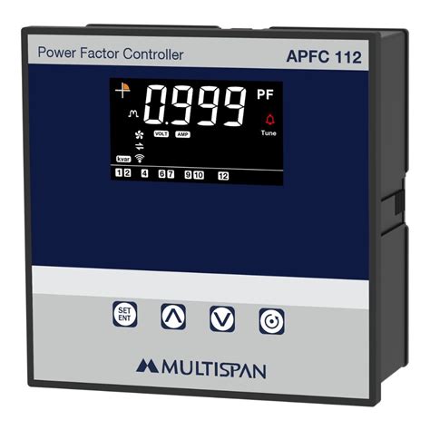 APFC 112 Automatic Power Factor Controller Power And Energy Meter