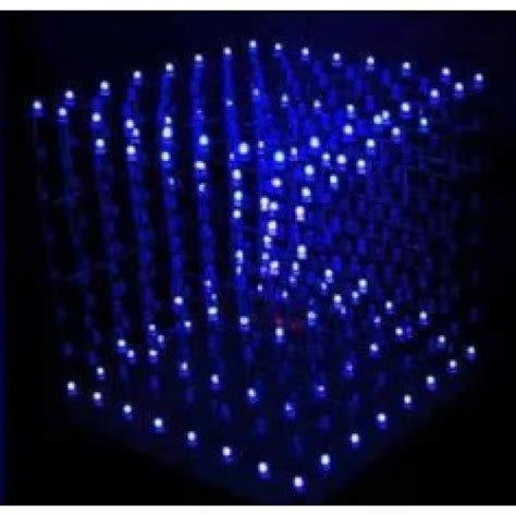 Bouwkit LED Cube 8x8x8 Blauw