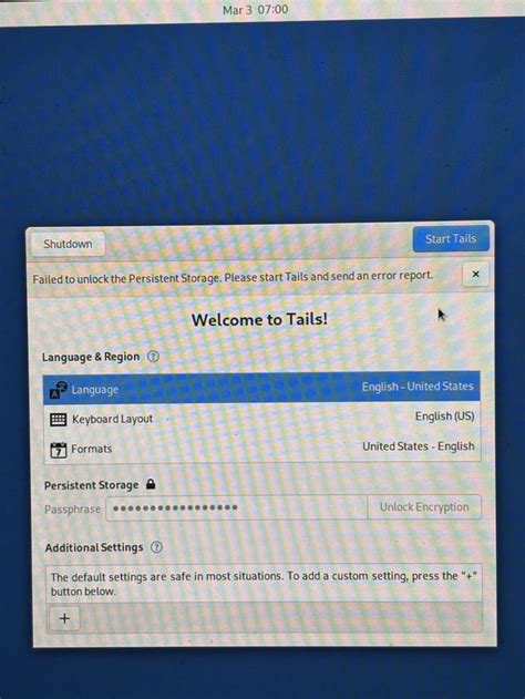 Persistent Storage Rtails