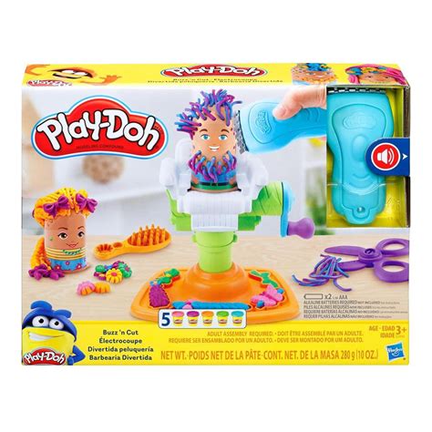 Set De Juego Play Doh Hasbro Divertida Peluquería Electrónica Walmart