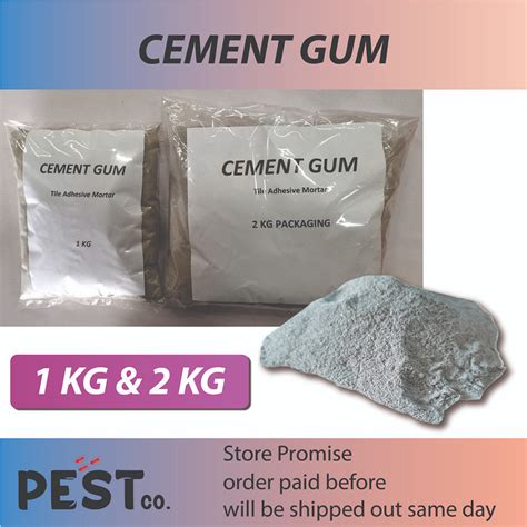 Cement Gum Simen Gum [1 Kg And 2 Kg] Ceramic Tiles Installation Simen Gum For Ceramic Tiles