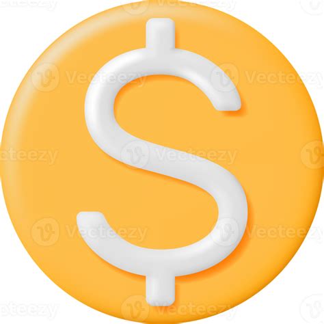 3d Usa Dollar Symbol 35714654 Png