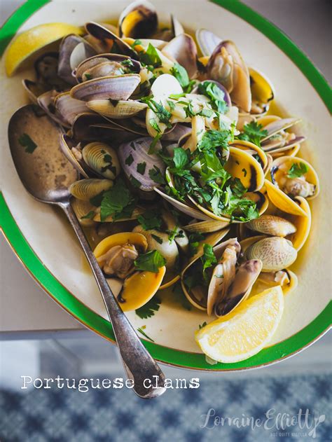 Portuguese Vongole Clams Amêijoas à Bulhão Pato Serendibnews
