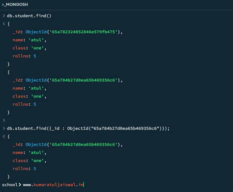 Crud Operation Through Mongosh Terminal In Mongodb Hacking