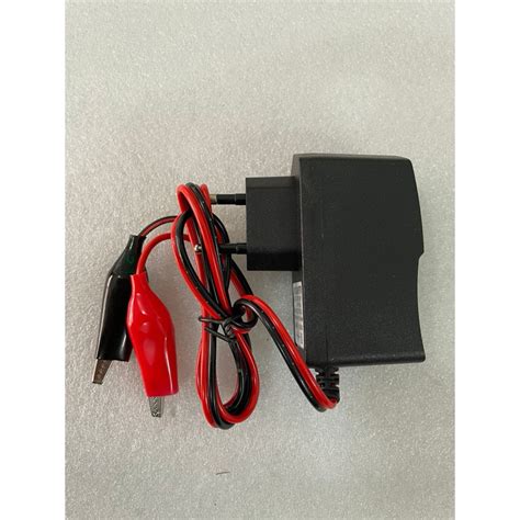 Jual Adaptor Charger Aki Accu V A Adaptor Tester Shopee Indonesia