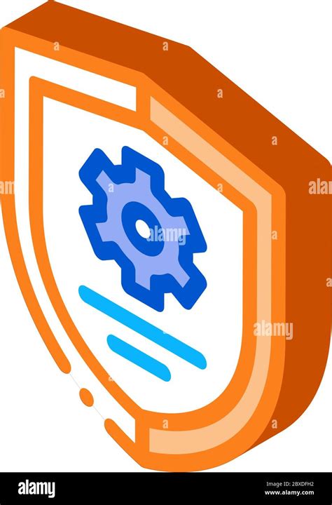 Cybersecurity Isometric Icon Vector Illustration Stock Vector Image And Art Alamy