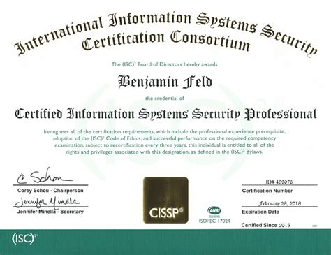 Pdf Télécharger Cissp Endorsement Form Pdf Gratuit Pdf