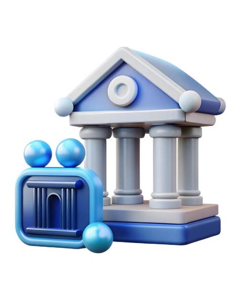 3d Ai Machine Learning And Banking Sector Icons For Modern Banking