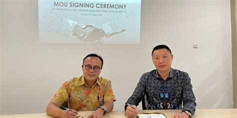 Hexagon Dan Pidi Kerjasama Pelatihan 1 000 Insinyur Industri 4 0 Itworks