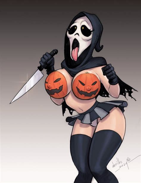 Ghostface Scream Drawn By Devilhs Danbooru