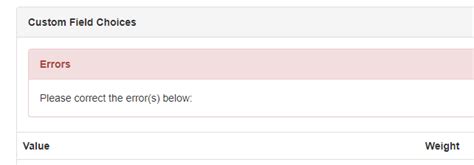 Inconsistent Permission Constraints For Custom Field Choices · Issue