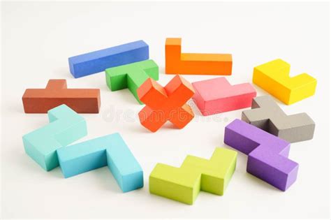 Logical Thinking And Problem Solving Problem Solution Creative Business Wooden Puzzle Geometric