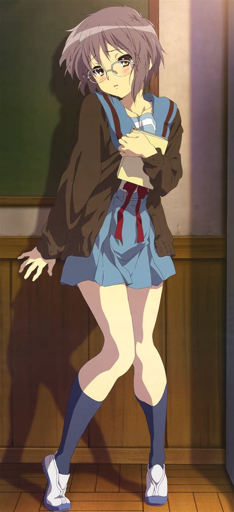 Nagato Yuki Suzumiya Haruhi No Yuuutsu And 2 More Drawn By Nishiya