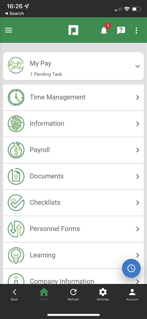 Paycom Instructions Start Kleen