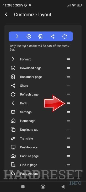 How To Customize Main Menu Layout On Vivaldi Browser