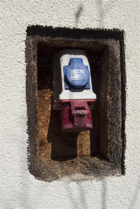 Sockets Assembly By An Electrician Editorial Image Image Of Network