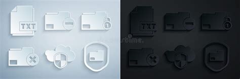 Set Cloud And Shield Folder Lock Delete Folder Document Protection