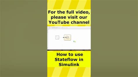 How To Use Stateflow In Simulink Stateflow Youtube
