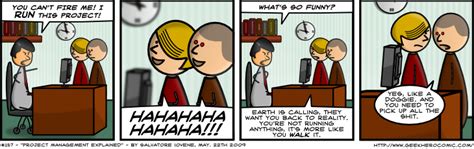 Project Management Explained Geek Hero Comic A Webcomic For Geeks