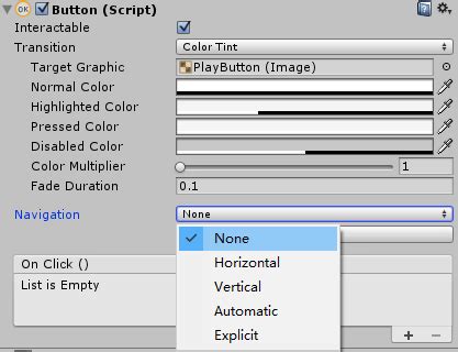 UGUI技巧一设置另Unity中的Button按下之后恢复到Normal状态 魏睿的代码生活